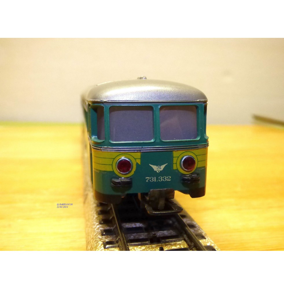 MÄRKLIN 3135, autorail et remorque ( Schienenbus ) série 551 / 731 CFV3V BO