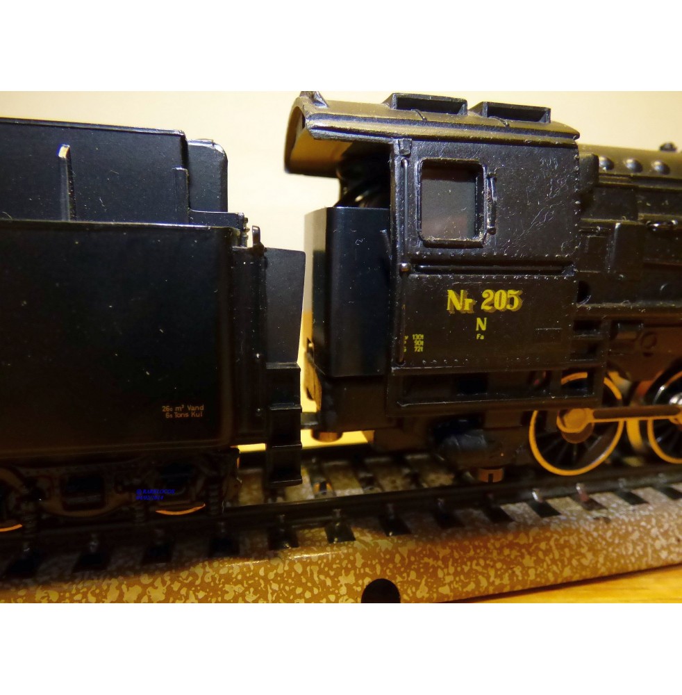 MÄRKLIN 3045 version 1, loco Decapod série N DSB N°: 205