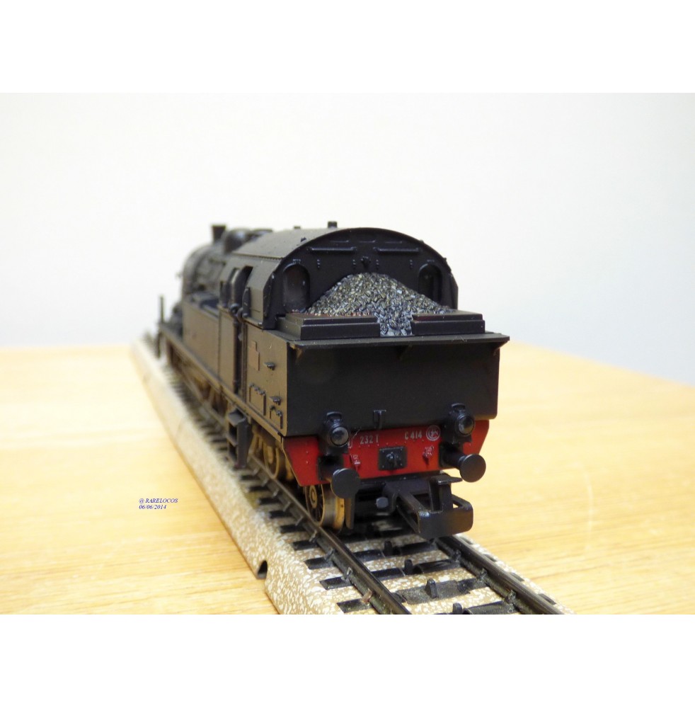 MÄRKLIN 3117, locotender 232 TC 423 patinée SNCF BO version 1