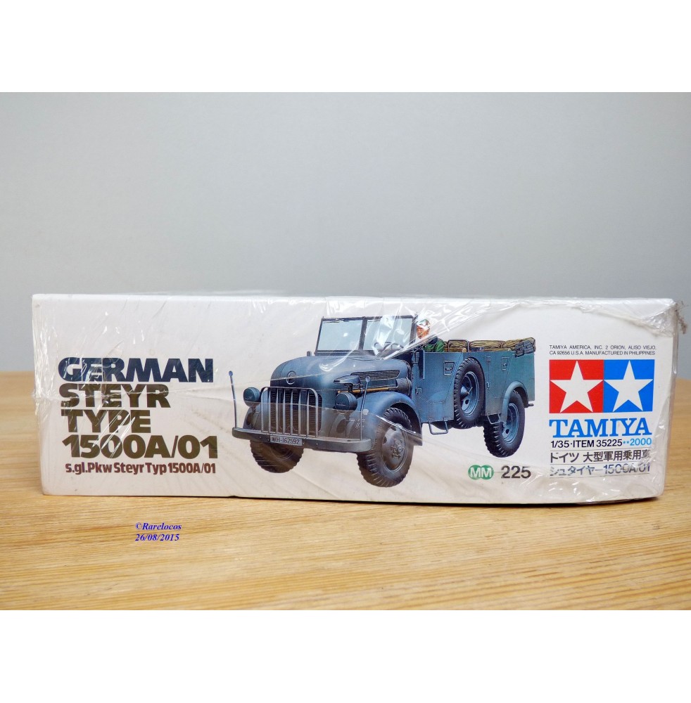 TAMIYA 35225, véhicule de commandement STEYR type 1500A/01 neuf BO 1/ 35