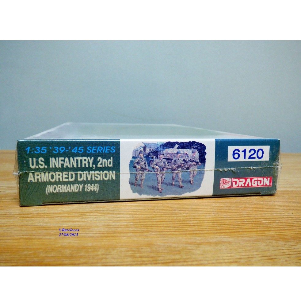 DRAGON 6120, infanterie américaine ( 2 ème division blindée Normandie ...