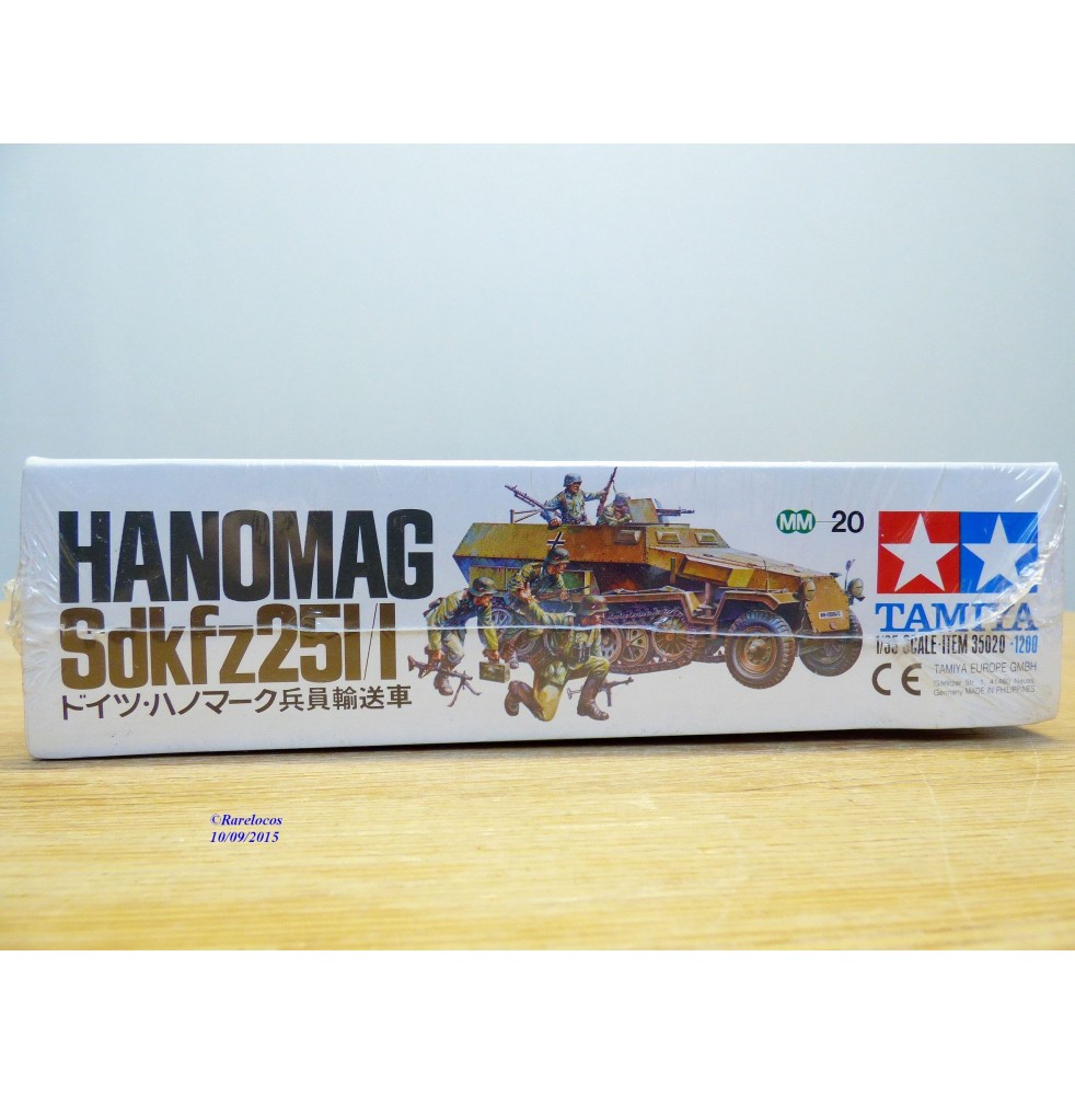 TAMIYA 35020, HANOMAG SDKFZ 251/1 Neuf BO 1/35