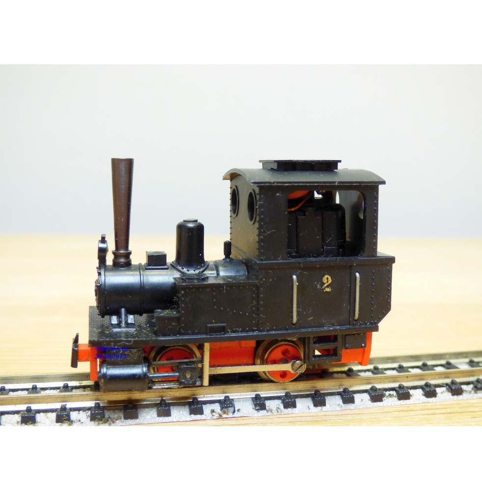 EGGER BAHN 106, locomotive à vapeur "Feurige Elias" neuf BO