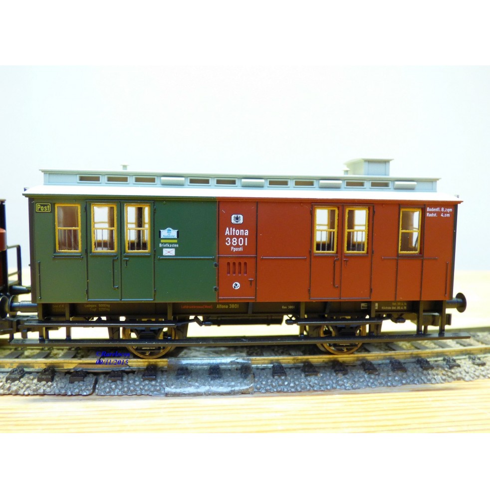 FLEISCHMANN 4895 , coffret train mixte marchandises / passagers KPEV ...