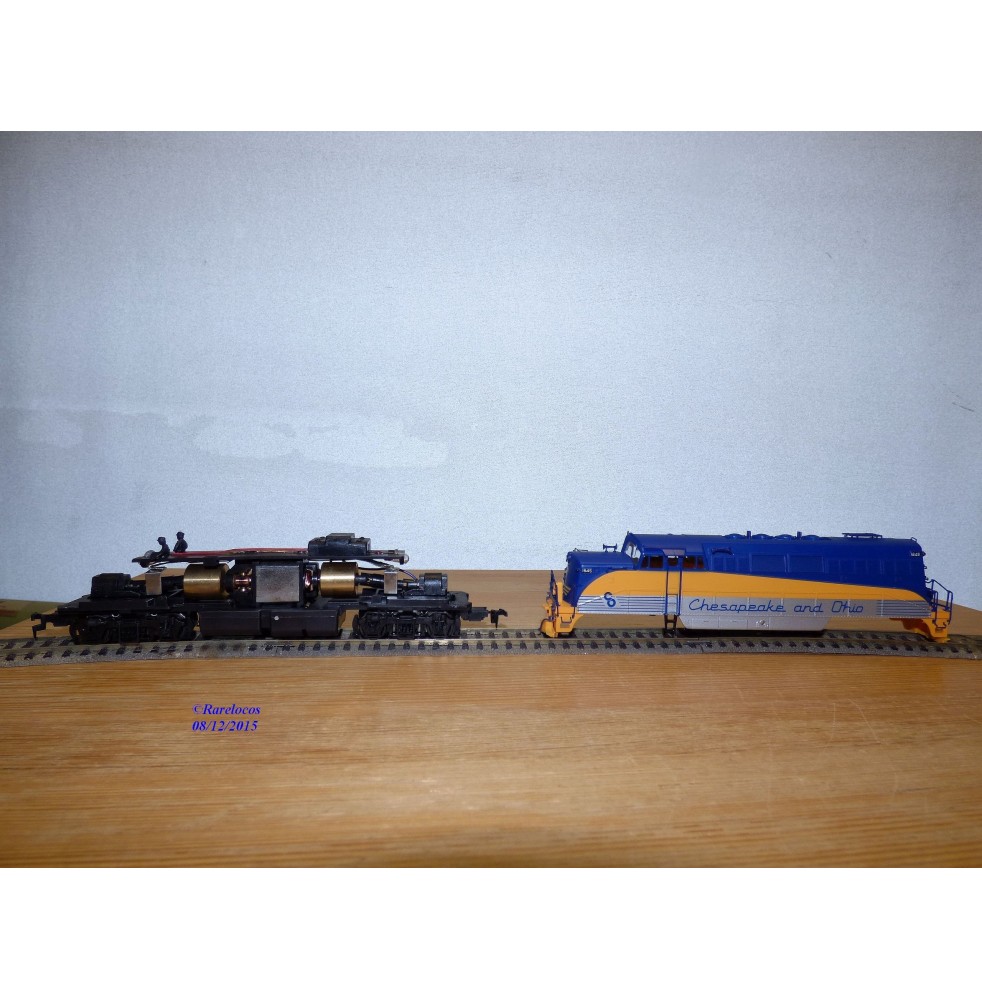 Proto 2000 8692, loco diesel Bo Bo EMD BL2 Cheasapeake and Ohio C&O neuf BO