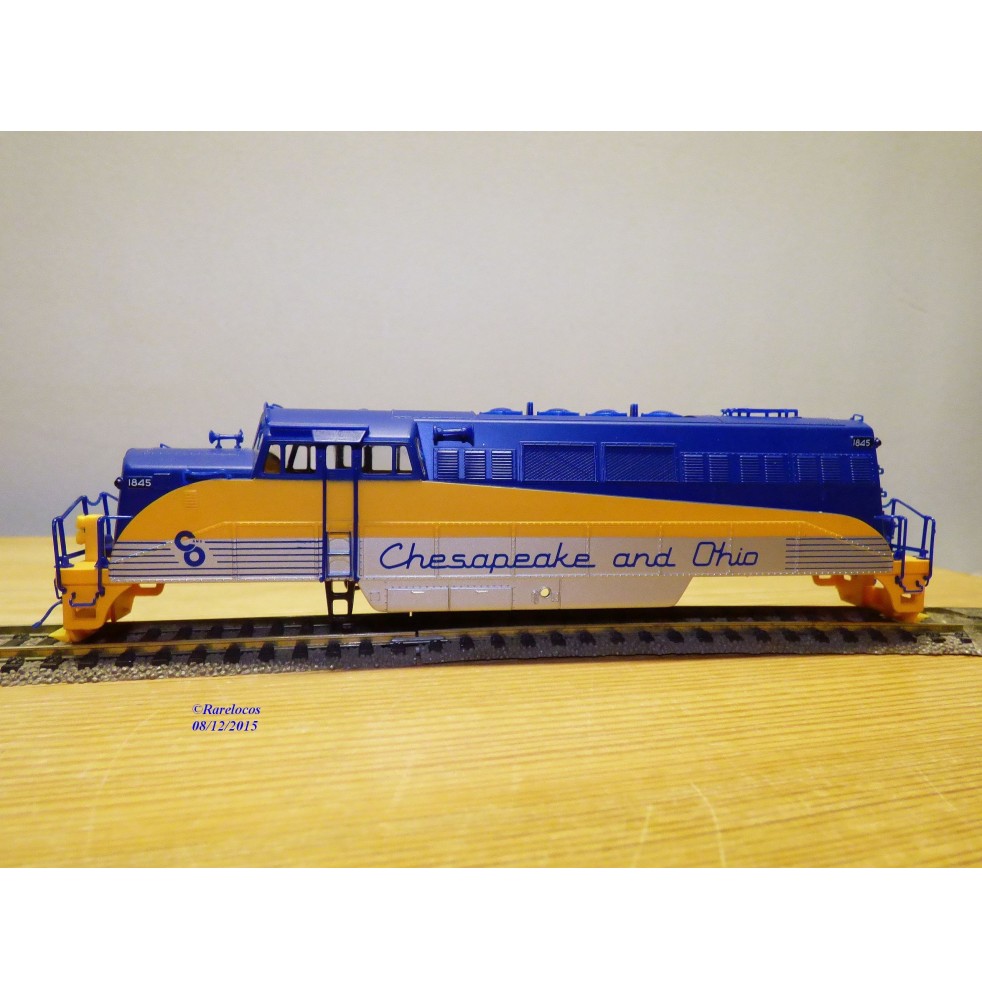 Proto 2000 8692, loco diesel Bo Bo EMD BL2 Cheasapeake and Ohio C&O neuf BO