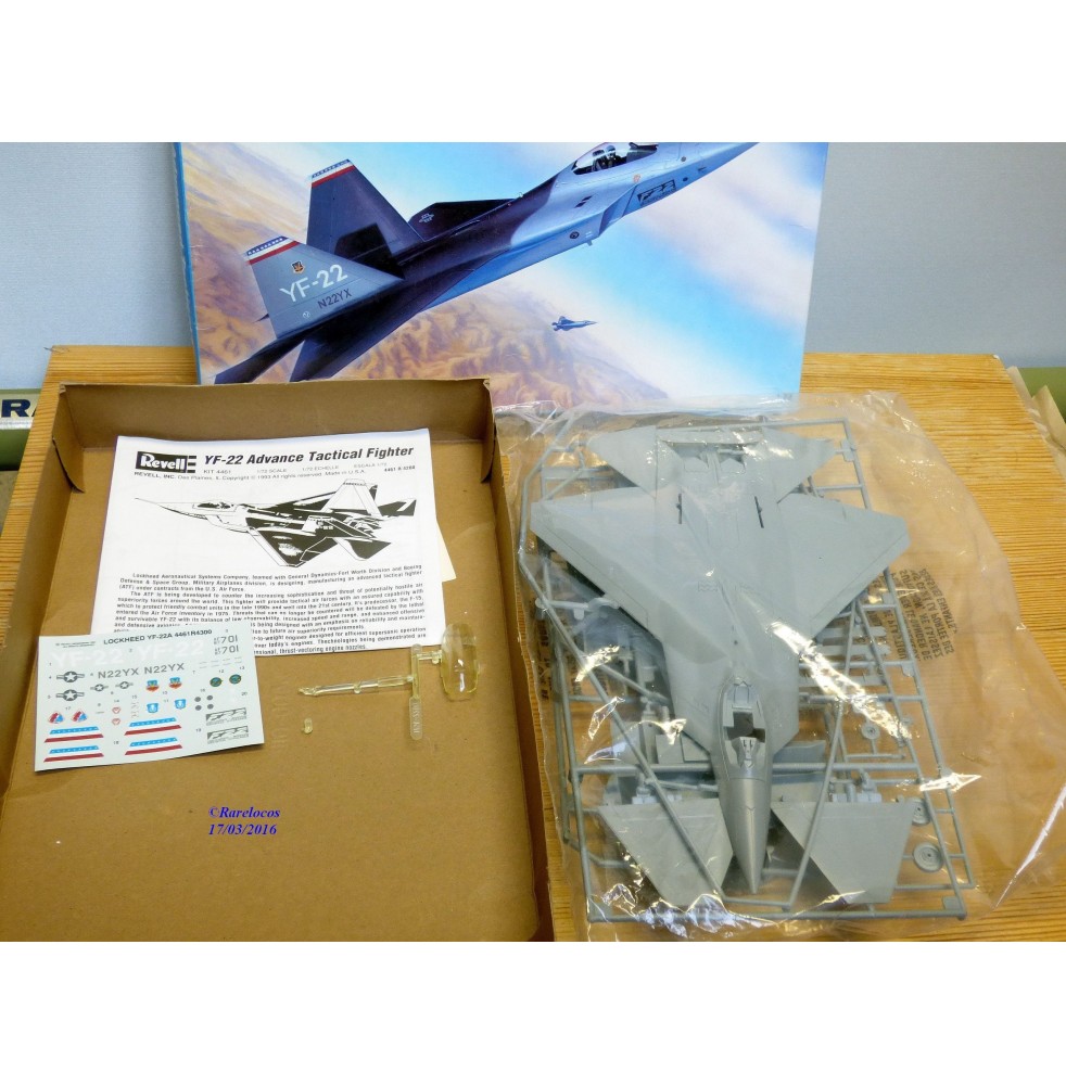 REVELL 4461, Lockheed YF- 22 advanced tactical fighter neuf BO 1/72