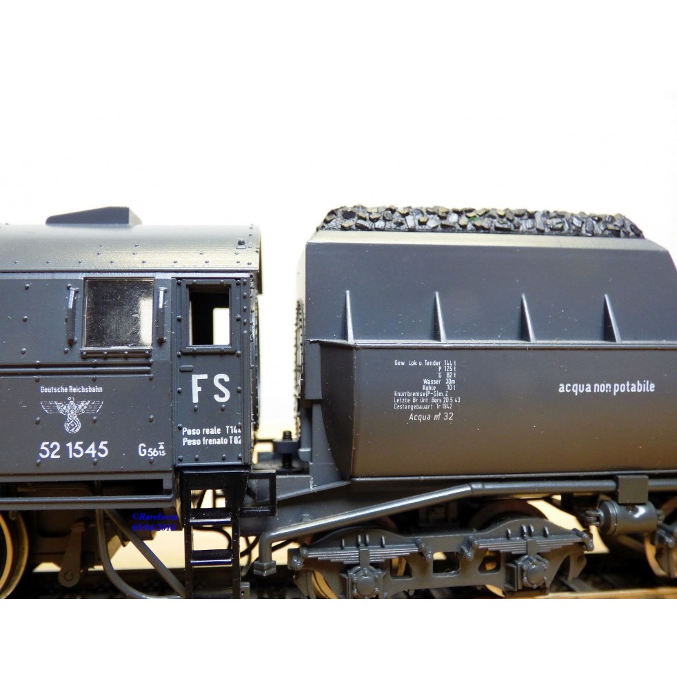 Liliput pour Märklin 52 35, Loco Decapod 150 Br 52 1545 DRG / G 5615 FS BO