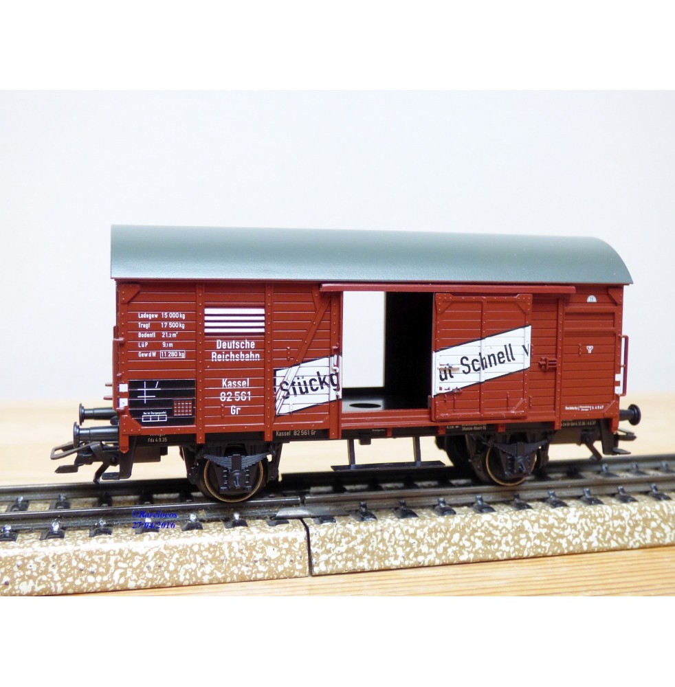 Märklin 4692 / 2995, wagon couvert type Gr 20 Stückgut Schnellverkehr ...