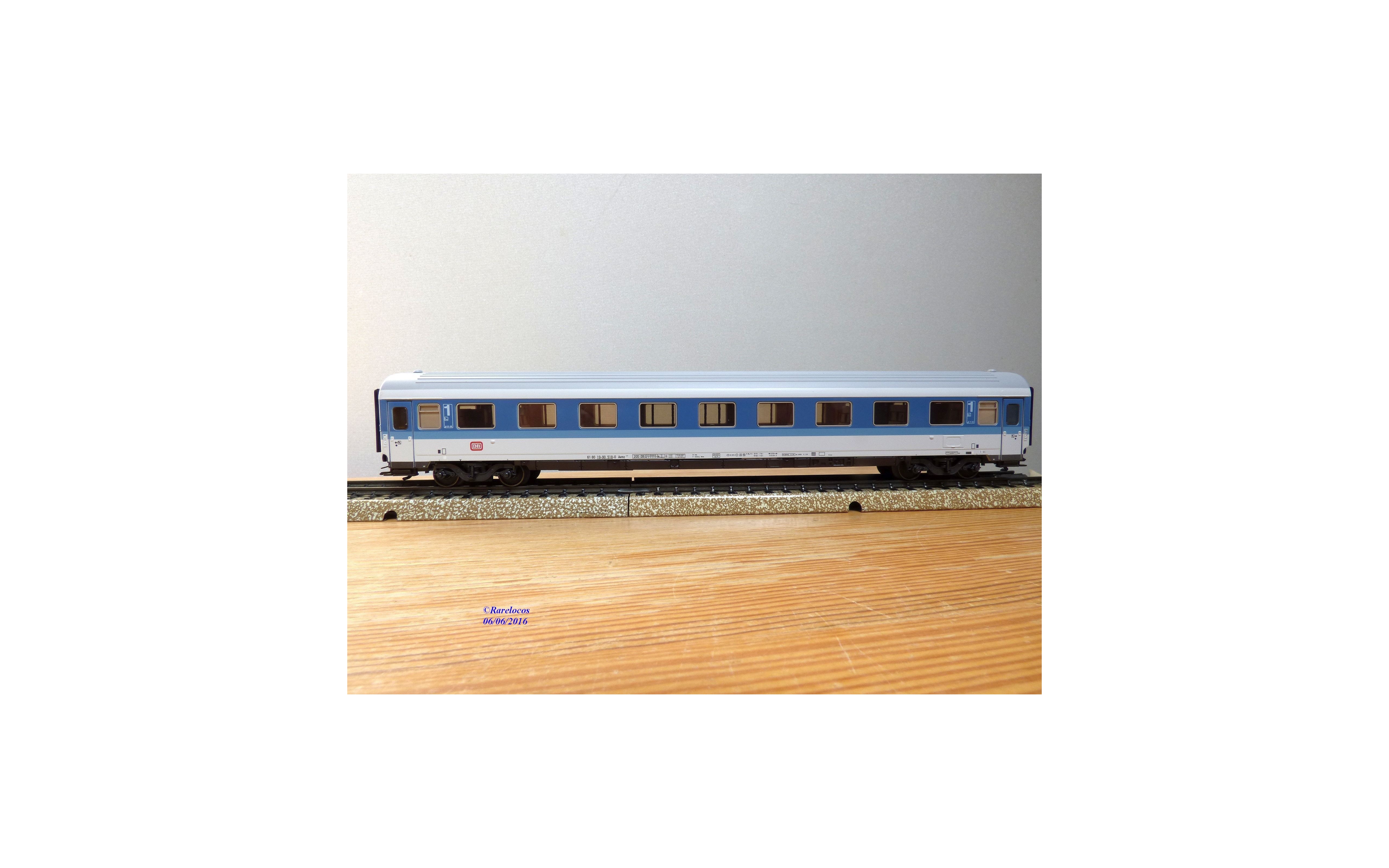 MÄRKLIN 4348, voiture Inter-regio type Avmz 107 1 Kl. DB BO MÄRKLIN 4348, voiture Inter-regio type Avmz 107 1 Kl. DB BO
