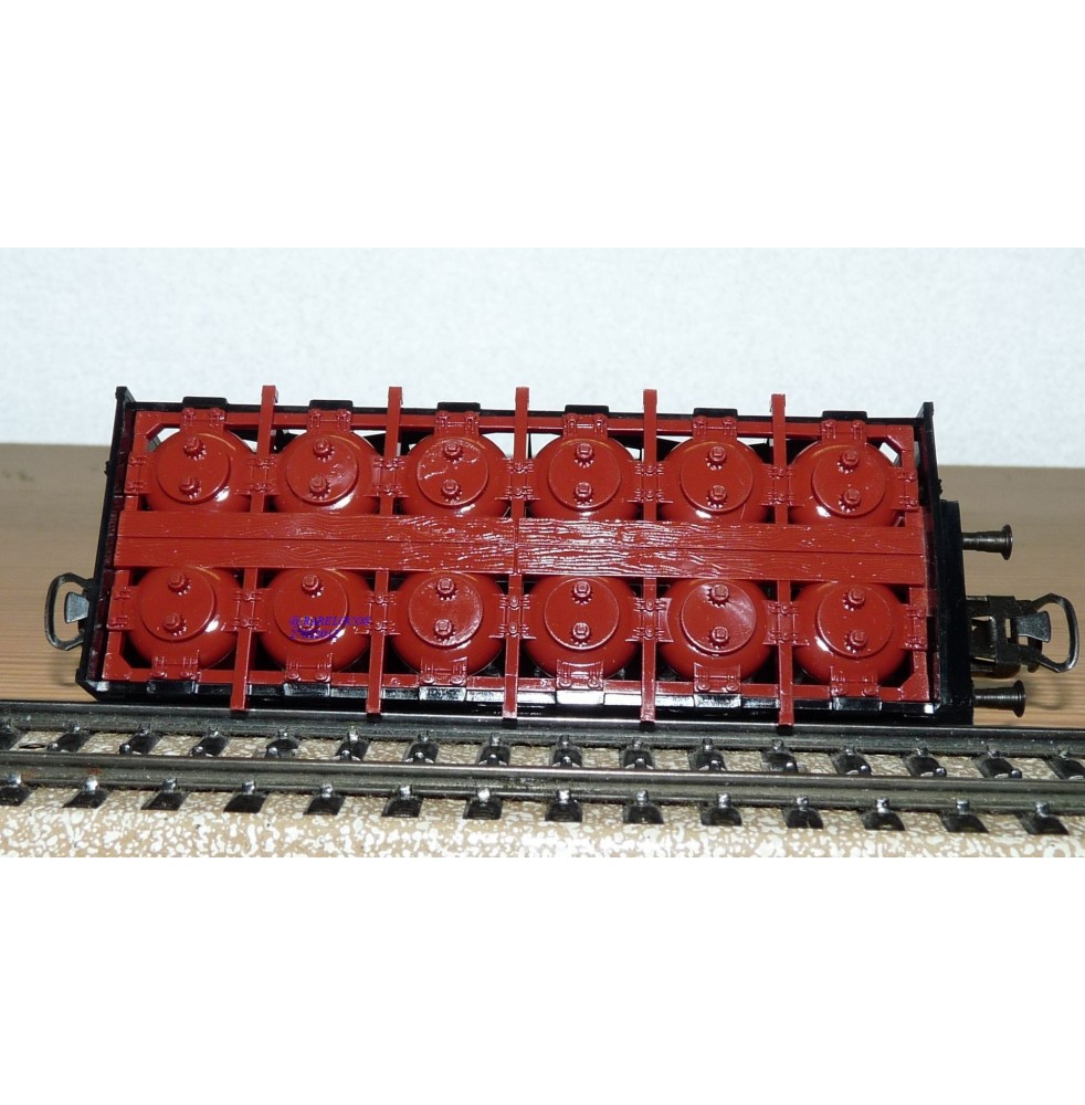 PRIMEX ( Märklin ) 4587 wagon porte citernes pour acide DB BO