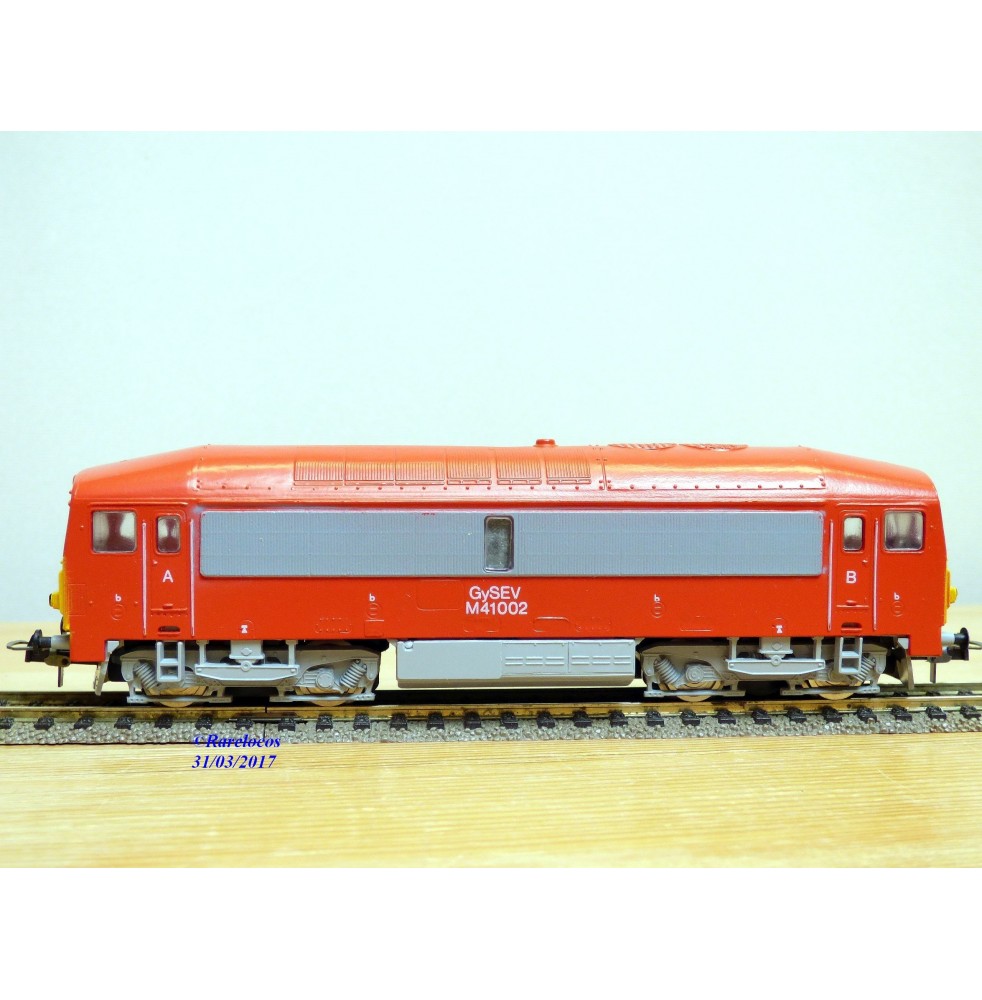 FUGgERth ???, locomotive diesel Bo Bo M41 002 GYSEV neuf BO