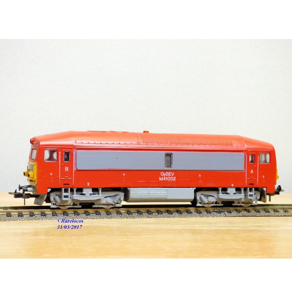 FUGgERth ???, locomotive diesel Bo Bo M41 002 GYSEV neuf BO