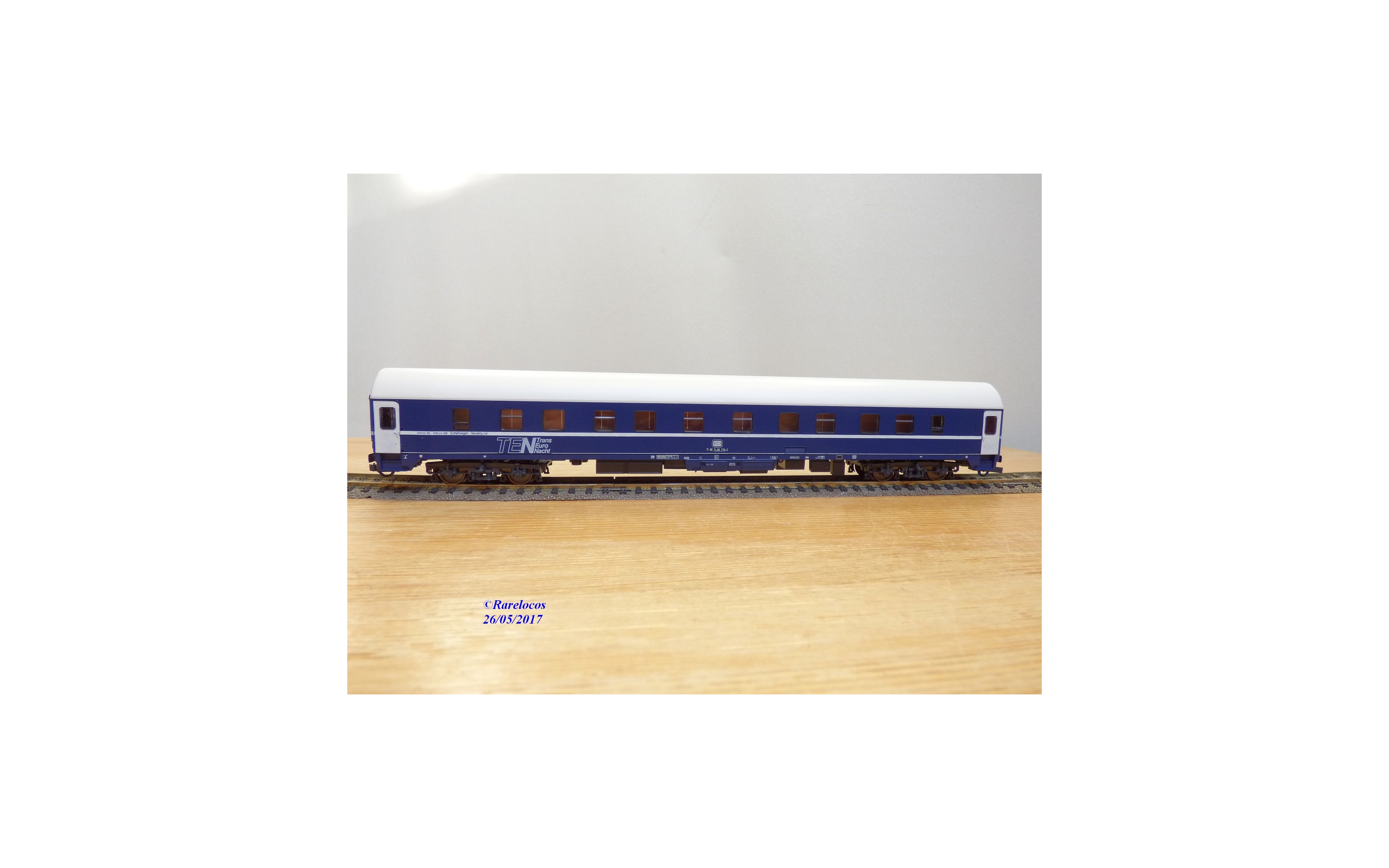 ROCO 44846, voiture lits TEN MU Hansa CIWL RENFE