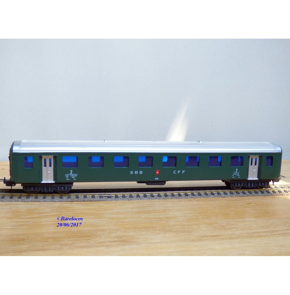 PLAYART ( copie LIMA ) ?????, voiture allégée 2 Cl. type B4 SBB