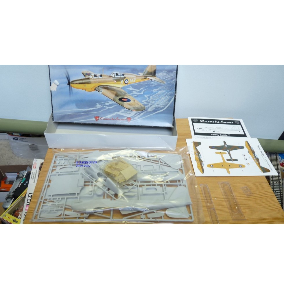 CLASSIC AIRFRAMES 429 FAIREY Battle Trainer Neuf BO 1/48