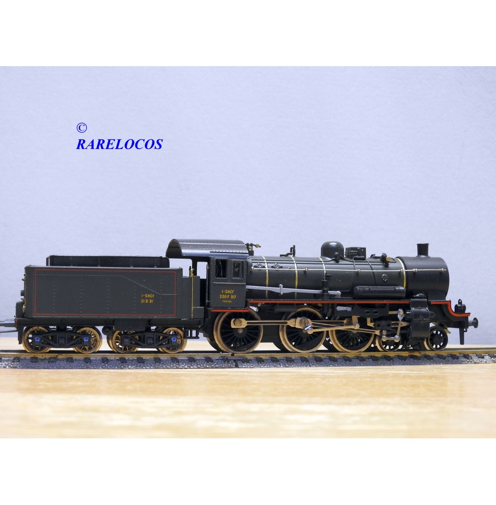 LILIPUT 10470, Loco Ten Wheel 230 F 317 SNCF neuf BO