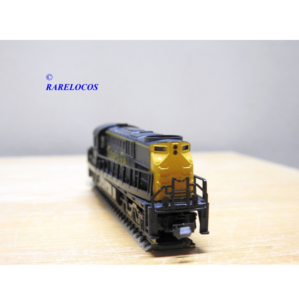 MODEL POWER 7550MP, locomotive diesel Co Co ALCO RSD 15 SANTA FE N¨7550