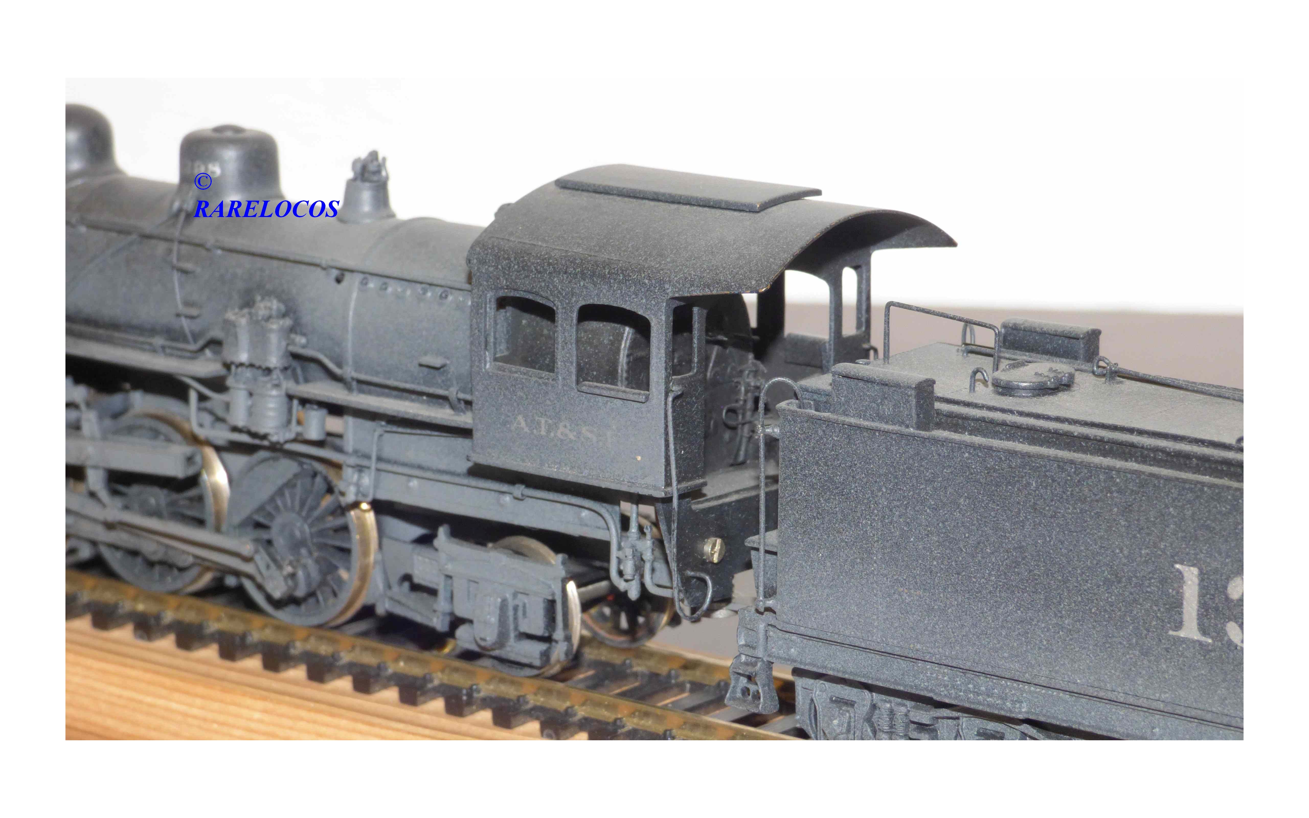 WESTSIDE MO-149, loco articulée type Mallet 4-4-6-2 N° 1398 ATSF BO