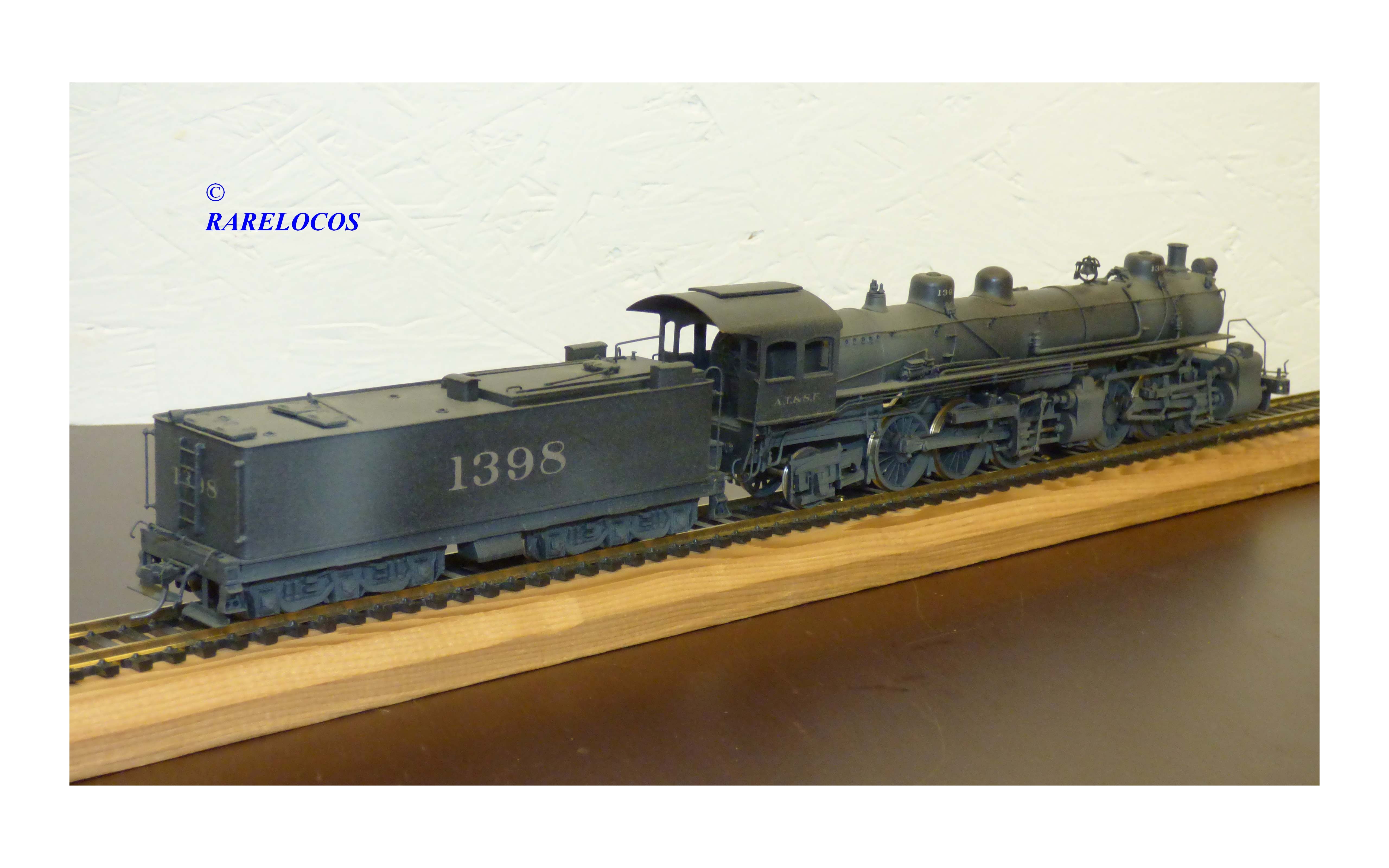 WESTSIDE MO-149, loco articulée type Mallet 4-4-6-2 N° 1398 ATSF BO