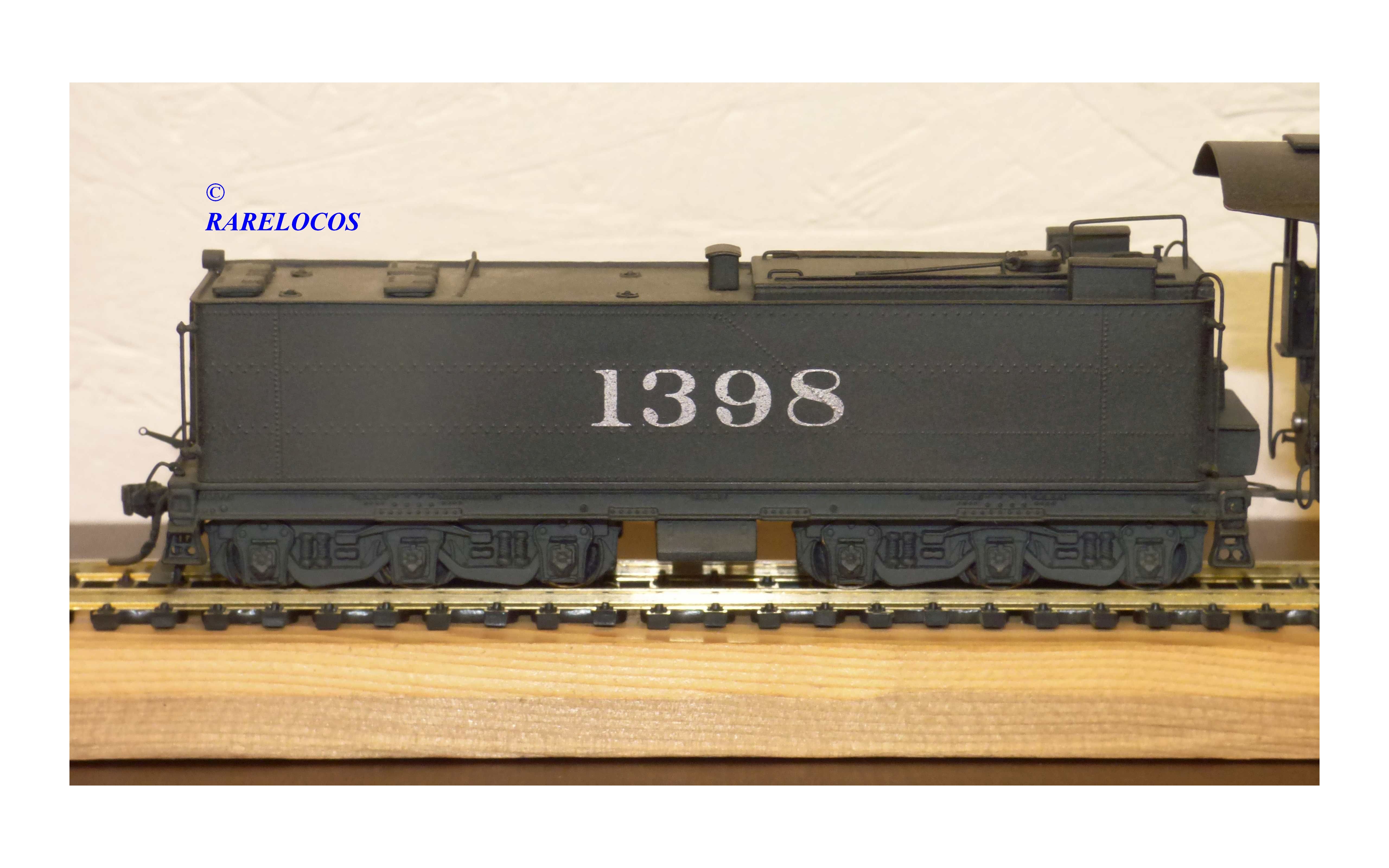 WESTSIDE MO-149, loco articulée type Mallet 4-4-6-2 N° 1398 ATSF BO