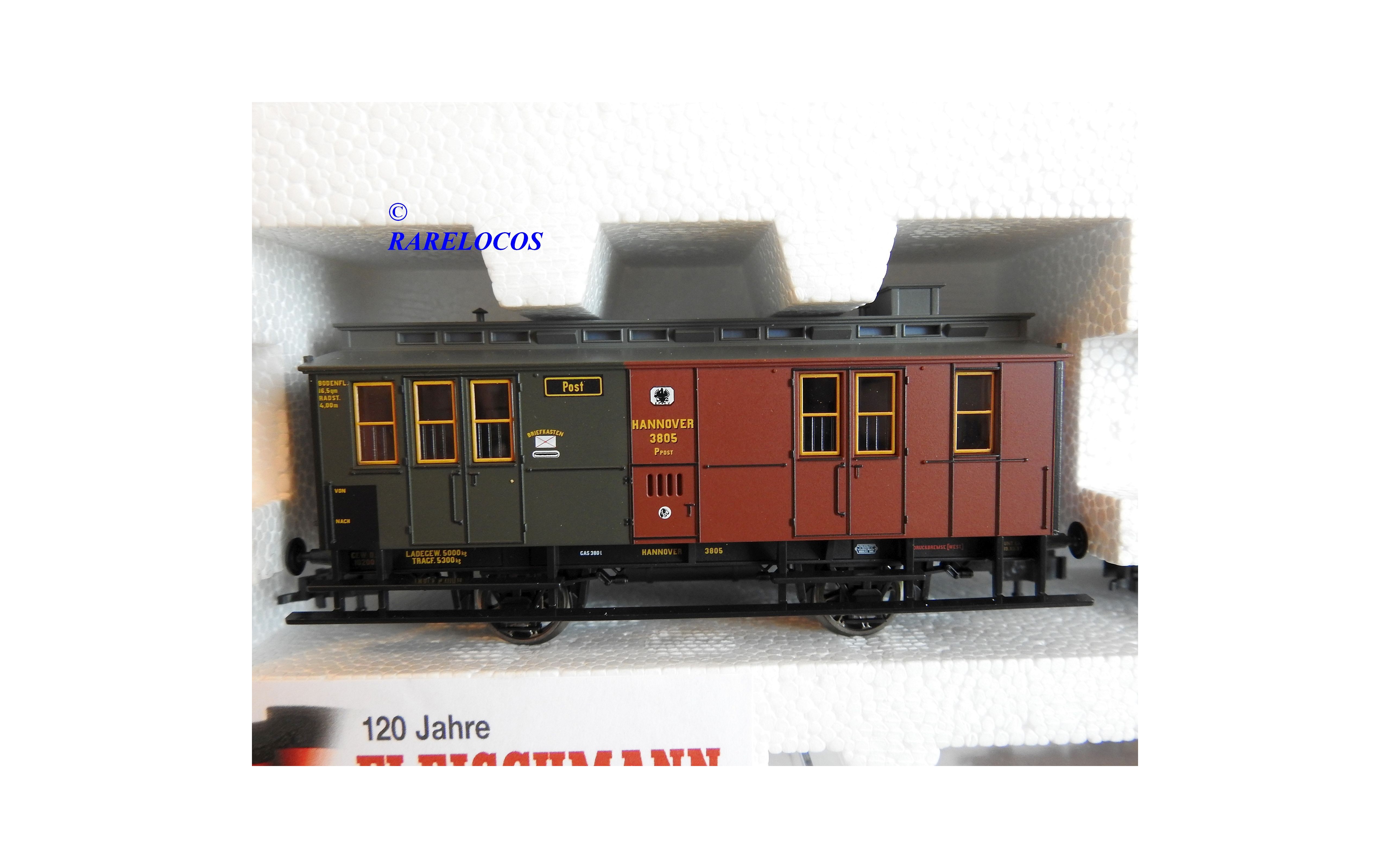 FLEISCHMANN 4904 , coffret train mixte marchandises / passagers KPEV ...