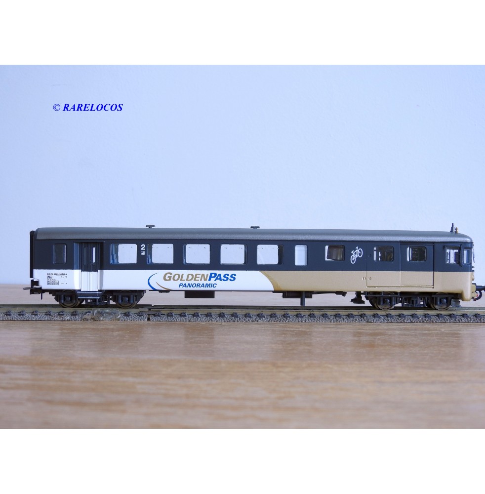 EMB BDt 940, voiture pilote BDT 940 Goldenpass BLS neuf BO