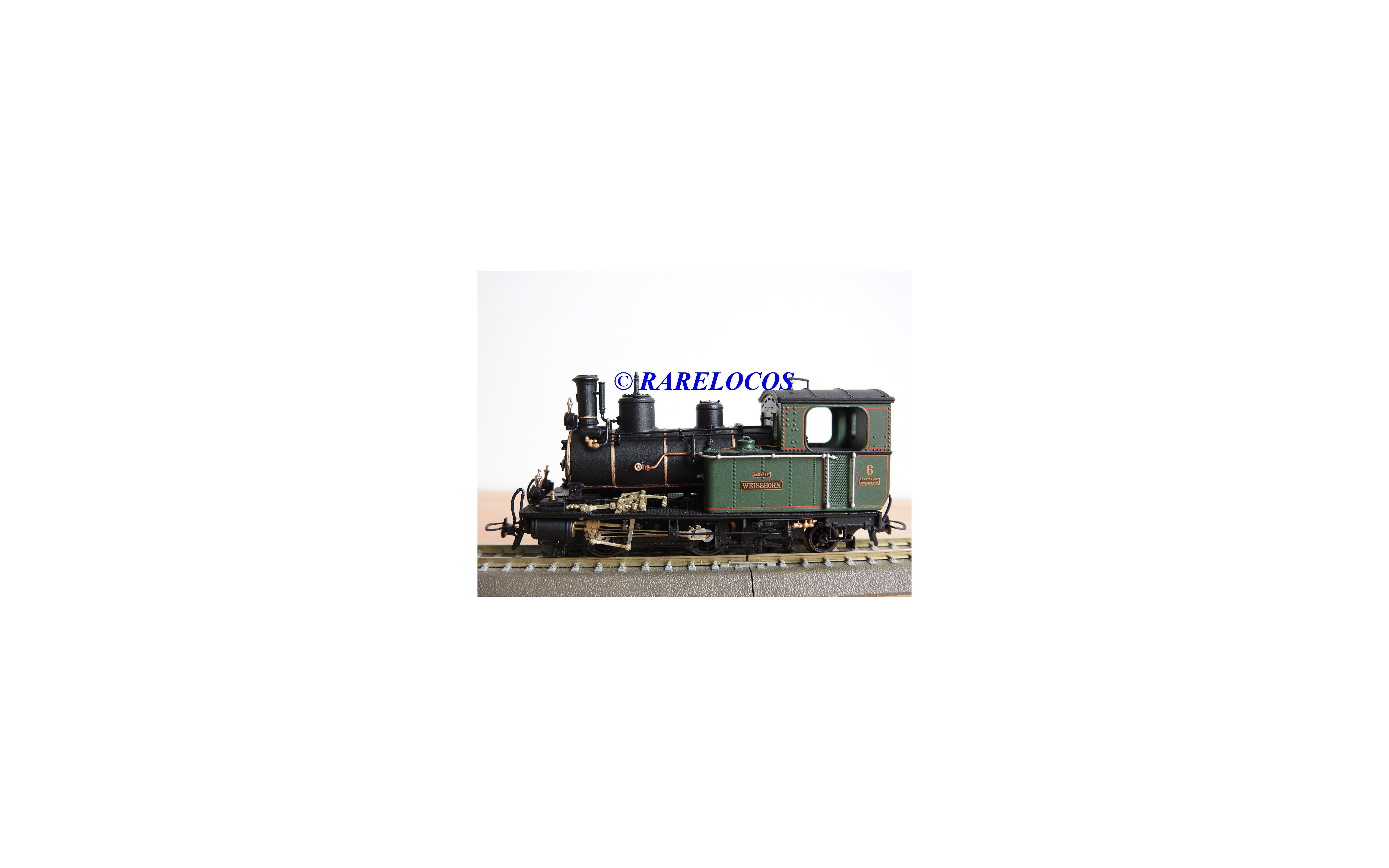 Bemo Metal Collection 1292 596, locotender à crémaillère 021 type HG 2/ ...