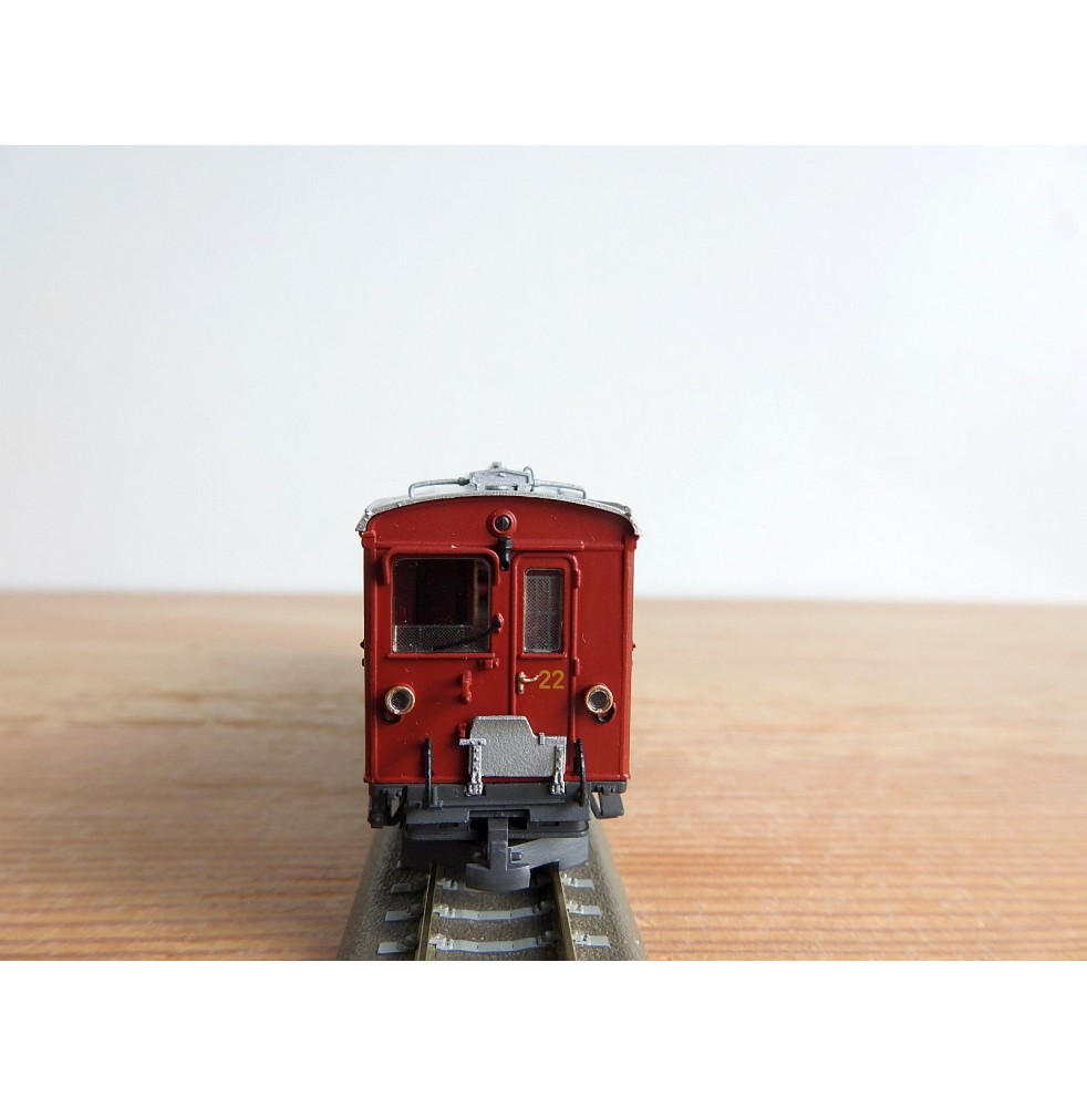Bemo Metal Collection 1297 212, autorail type CFmh 2/2 FO Furka Oberalp ...